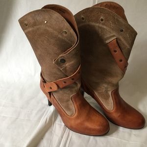 Diesel Shoes | Enos Women Wedge Bootsworn Once | Poshmark